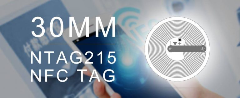 NTAG215 NFC Tag- Circle 30mm Diameter - Xinyetong